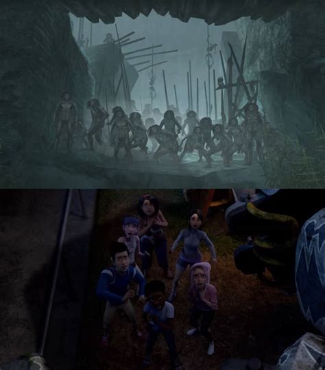 The Nublar Six React Skull Island Natives By Mnstrfrc On Deviantart