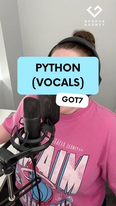 Python Got7python Got7isourname 갓세븐 Kpop Kpopcover Songcover Vocalcover Got7 Youtube