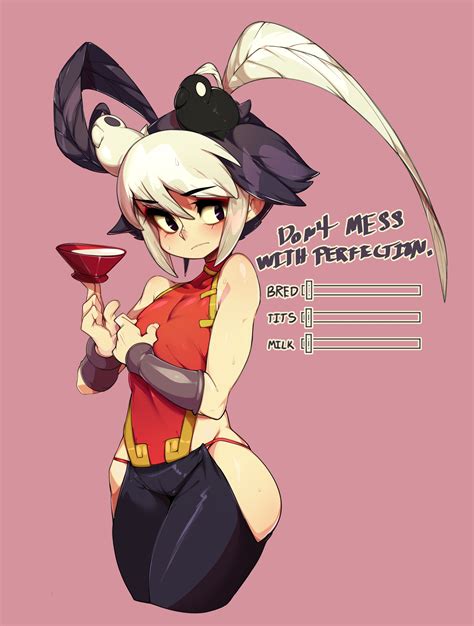 Rule 34 Breasts Female Feng Skullgirls Flat Chest Flat Chested Fully Clothed Gameplay
