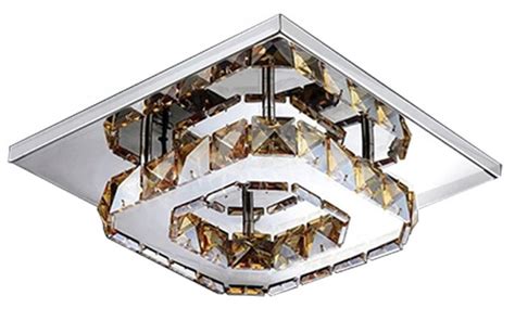 LAMPA SUFITOWA KRYSZTAŁOWA PLAFON GLAMOUR 8W 11316524182 Allegro pl