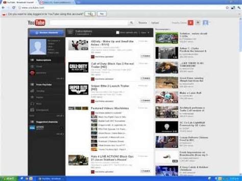 Stay Signed In To YouTube When You Sign Out Of Gmail With YouTube User