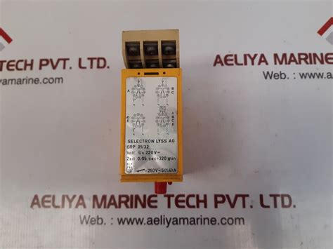 Selectron Grp 3132 Multi Function Timing Relay Aeliya Marine