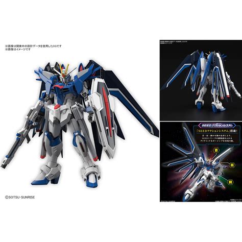 行版 Bandai Hg 1144 Mobile Suit Gundam Seed Freedom 昇華自由高達 Rising