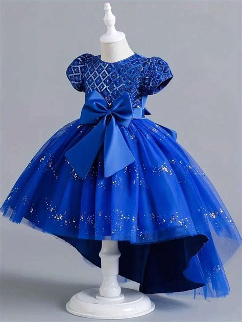 Tween Girl High Low Sequin Multi Layer Tulle Dress Tween Girl Party