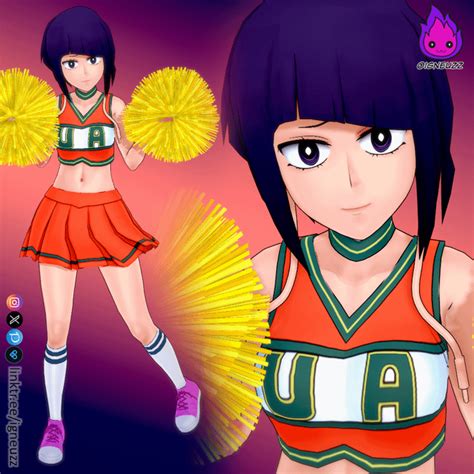 Mha 21 Jiro Cheerleader Rembarrassedhentai