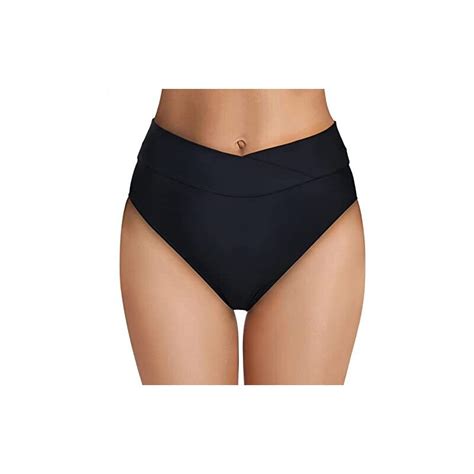 Kobilee Costume A Pantaloncino Nuoto Donna Elastico Vita Alta Costume