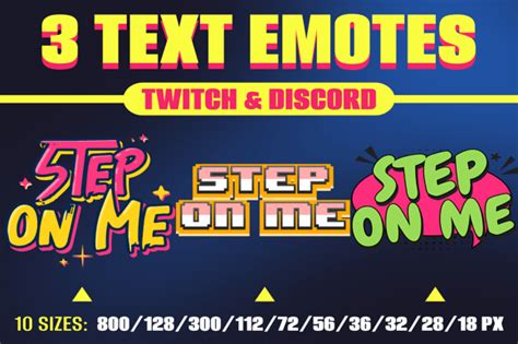 330 Twitch Discord Phrase Emote Bundle · Creative Fabrica