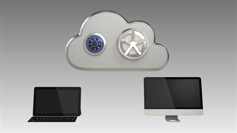 Cloud Computing Security Concept Stock Footage Video 100 Royalty Free