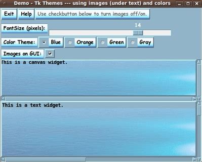 FE TkGooie Utilities TkGUIsEMBELLISHEDdemos Group Various Embellished Tk Widgets Version