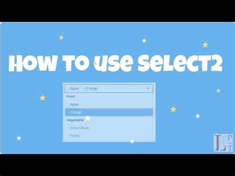 How To Use Select2 YouTube