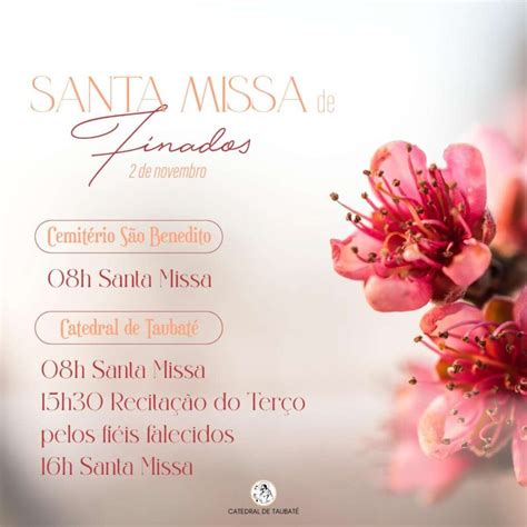 Horário De Missa Do Dia De Finados Nas Paróquias Da Diocese De Taubaté