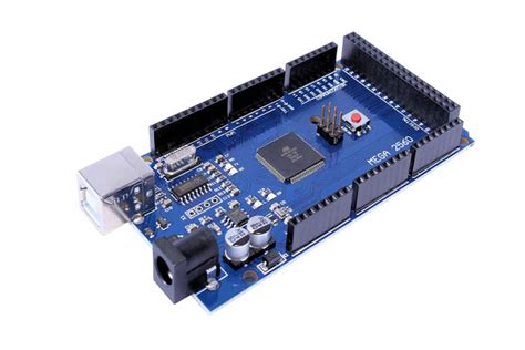 Плата Arduino Mega 2560 Atmega2560 синяя купить с доставкой по