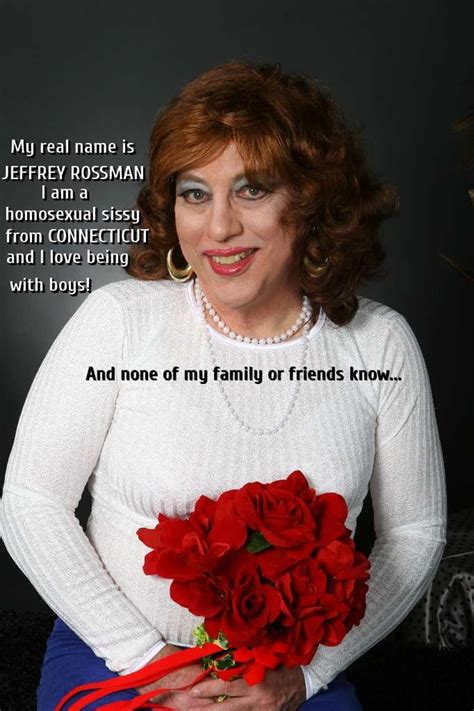 Jeffrey Rossman Exposed As A Sissy Faggot From Connecticut 40 Pics