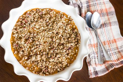 Healthy Butternut Squash Casserole With Pecan Topping Kendras Treats