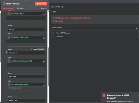 Invalid Grant On Attempt To Get Access Token Using CODE Google Oauth Oauth Questions