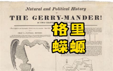 格里蝾螈（gerrymander）：美国政治的“田忌赛马”，孙膑看了直呼内行！ 侃哥侃英语 侃哥侃英语 哔哩哔哩视频