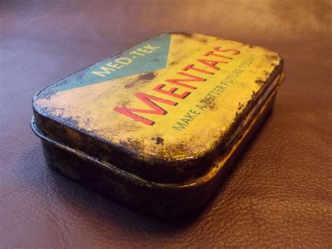 Fallout Mentats Box Vintage Candy Holder
