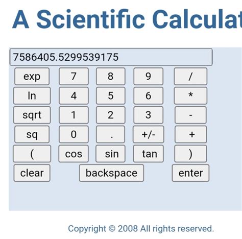 Calculator With Numbers Copy Paste Capability Calculated Numbers To