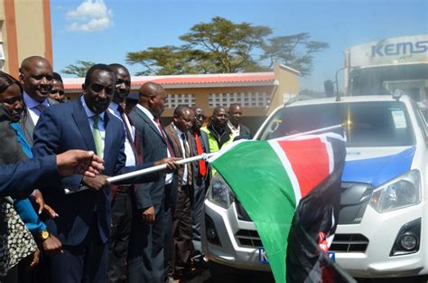 Governor Ntutu Flags Off Drugs Worth Sh90 Million Kna