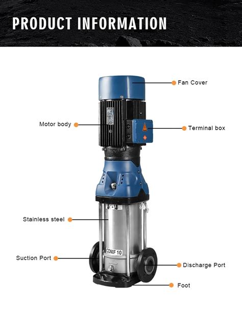 Vertical Multistage Centrifugal Jockey Pump With Stainless Steel