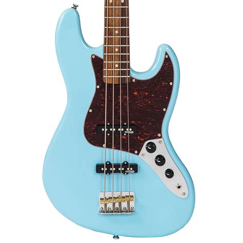 Vintage Vj74 Reissued 4 String Bass ~ Laguna Blue Total Music Source
