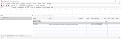 jwt cookie is not set after the correct authentication · issue 514