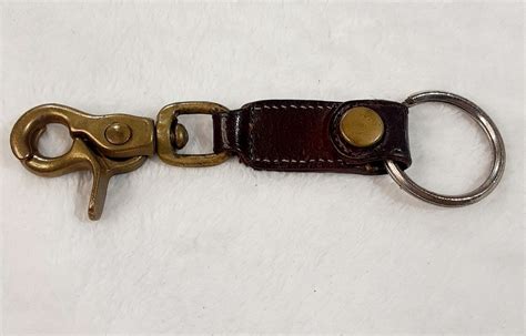 2 Vintage 60s 70s Key Chains Key Fobs Coach And Colon Gem