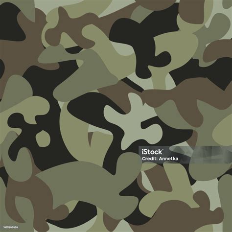 위장 원활한 벡터 패턴 추상적 인 현대 벡터 군사 배경 직물 섬유 인쇄 템플릿 클래식 의류 스타일 마스킹 카모 반복 인쇄 녹색 갈색 올리브 색상 숲 질감의 음영 0명에 대한