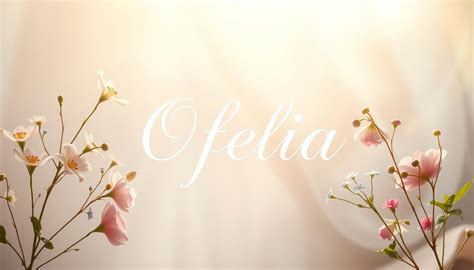 Ofelia Znaczenie Imienia