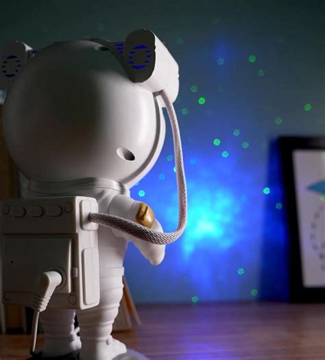 Astronaut Galaxy Night Light Nebula Projector Oddfinds