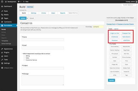 Formidable Forms Creador De Formularios Para Wordpress Labarta