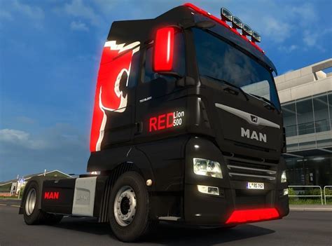 Ets2 Man Tgx Euro 6 V2 2 Madster Fmod And Open Window 1 39 X V
