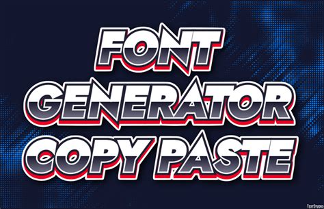 Font Generator Copy Paste Text Effect And Logo Design Font