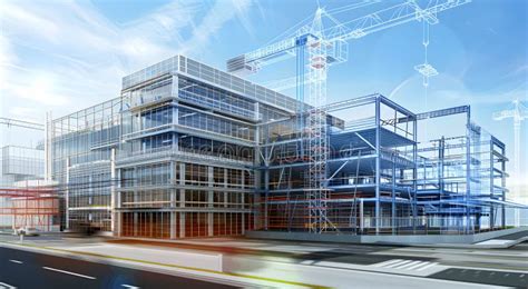 Building Information Modeling Bim Software Is Used To Plan And Visualize Construction Projects