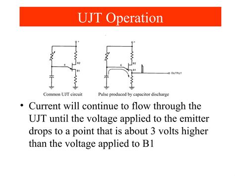 Unijunction Transistor Ujt Ppt