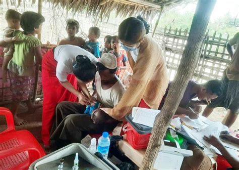 ရခိုင်ပြည်နယ် မောင်တောမြို့၌ အသက် ၂ နှစ်အောက် ကလေးများ နှင့် ကိုယ်ဝန်ဆောင်မိခင်များအား ပုံမှန