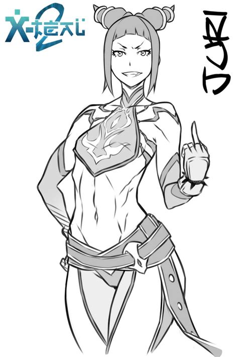 Han Juri Street Fighter And 1 More Drawn By X T3al Danbooru