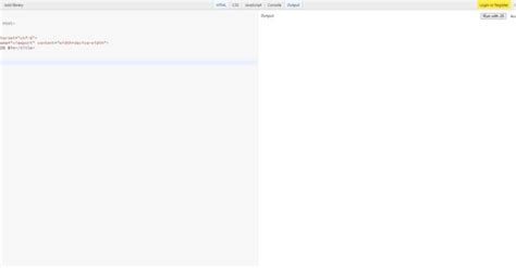 Js Bin Un éditeur De Code Open Source Et Collaboratif