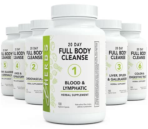 Full Body Cleanse 20 Day Supply Royalty Health