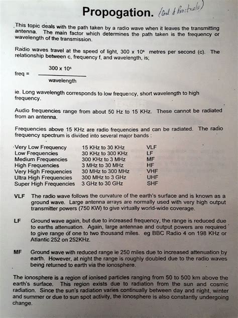 Propogation Pdf Ionosphere High Frequency
