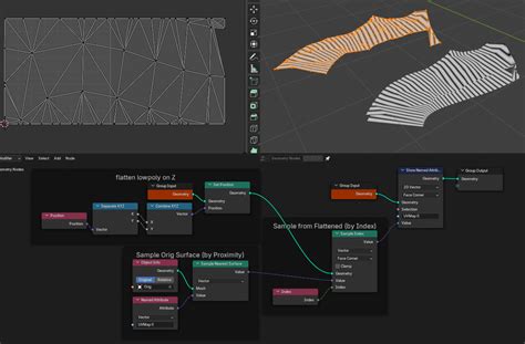 How To Trasnfer UV With Geometry Nodes Modeling Blender Artists Community