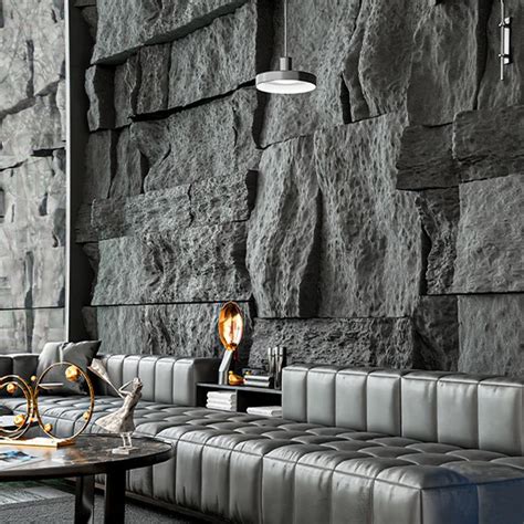 Pu Stone Living Room Decoration Stone Wall Design Stone Wall Stone