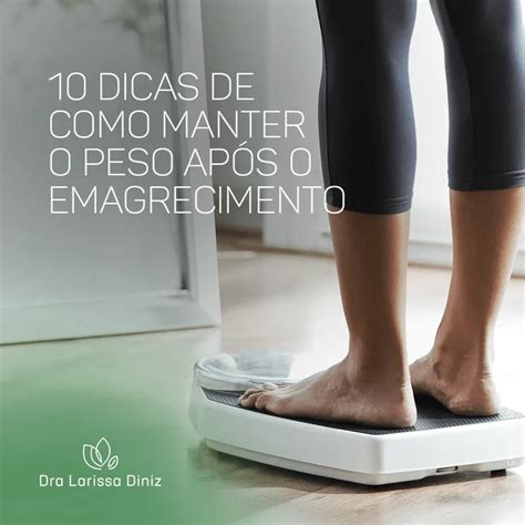 Manter o Peso Após Emagrecer 10 Dicas Práticas e Eficazes