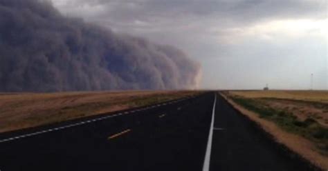 Rare Haboob Dust Storm Rolls Through Washington Cbs News