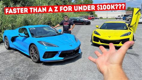 Guy In A Twin Turbo Base Model C8 Says He Can Beat My Z06 Z07 Is