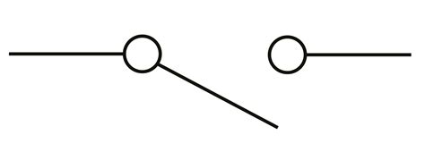 Switch Symbol In Circuit Diagram Close And Open Circuit Diag