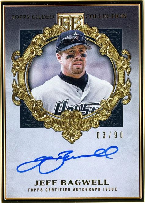 2022 Topps Gilded Collection Gold Framed Hall Of Famer Autographs