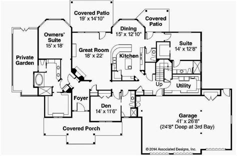 Craftsman House Floor Plans