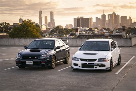 STI Vs EVO Photoshoot Avant Visual