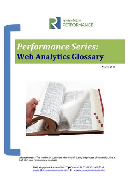 Web Analytics Glossary Pdf